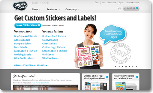 New StickerYou - World's Best Custom Stickers